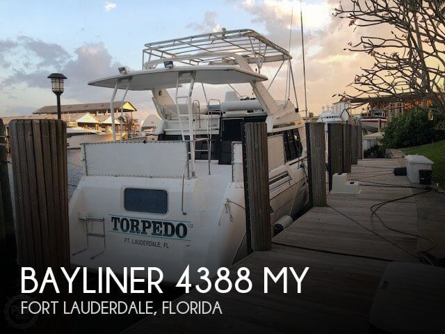 1991 Bayliner 4388 MY Motoryacht for Sale in Davie, FL
