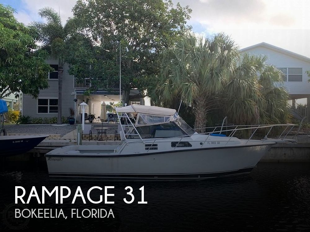 1988 Rampage 31 Sportfish Fishing boat for Sale in Bokeelia, FL