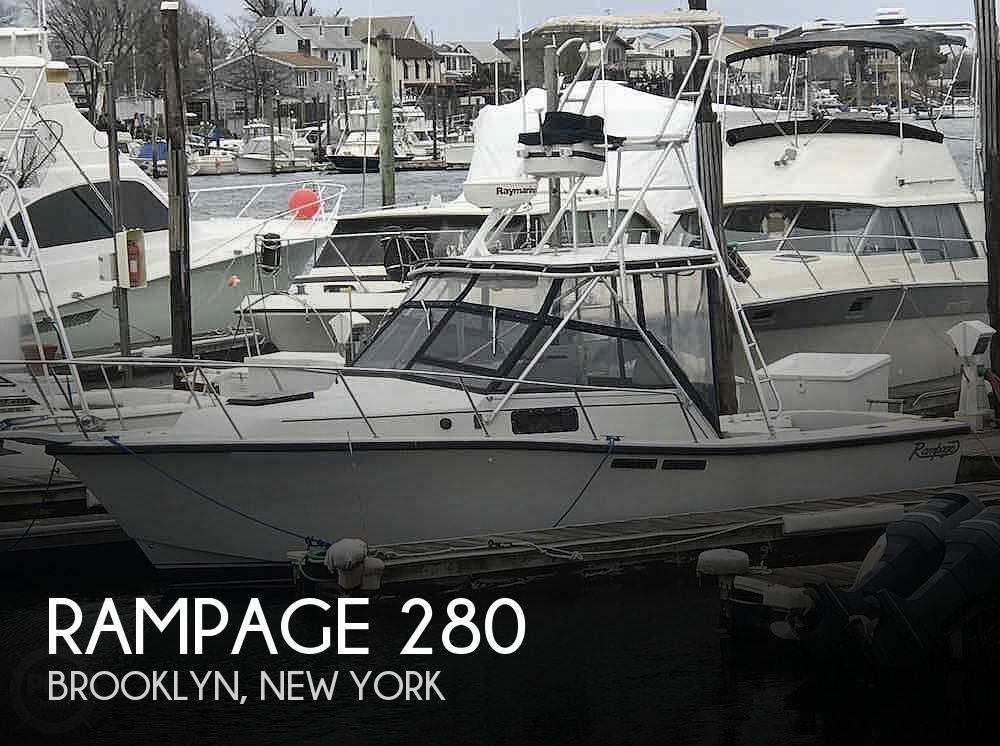 1987 Rampage 280 SPORTSMAN DELUXE Fishing boat for Sale in Brooklyn, NY