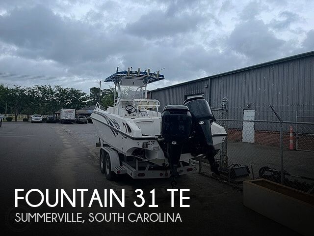 2002 Fountain 31 TE Power boat for Sale in Knightsville, SC