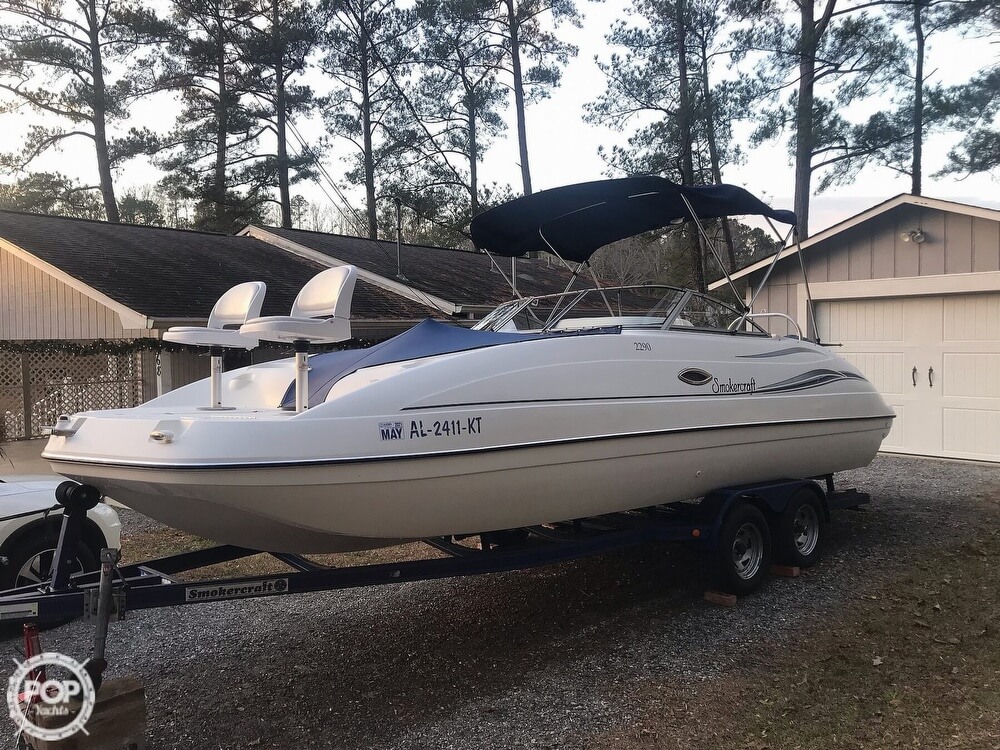 2002 Smoker Craft 2290 Commander Deck Boat for Sale in Alex City, AL