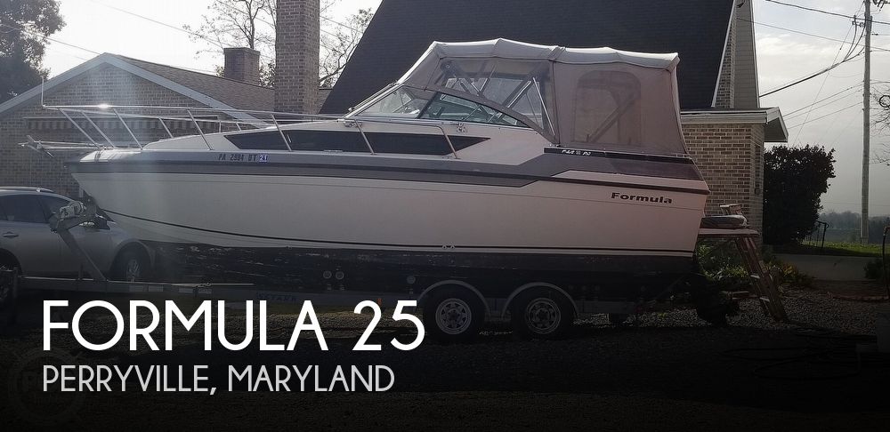1987 Formula Formula PC 25 Power boat for Sale in Perryville, MD