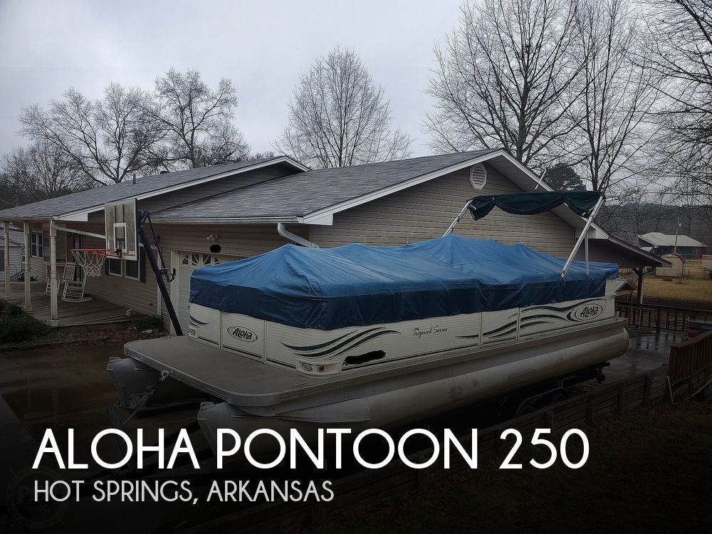 2005 Aloha Pontoon TS 250 Pontoon Boat for Sale in Hot Springs, AR