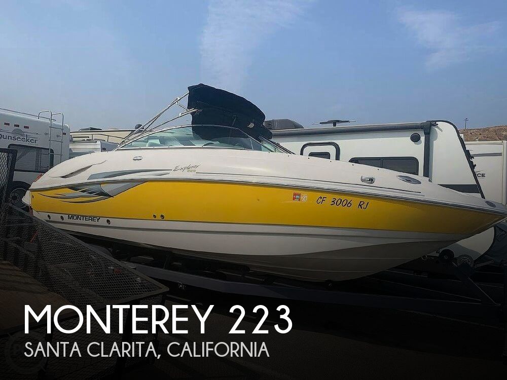 2005 Monterey 223 Explorer Deck Boat for Sale in Santa Clarita, CA