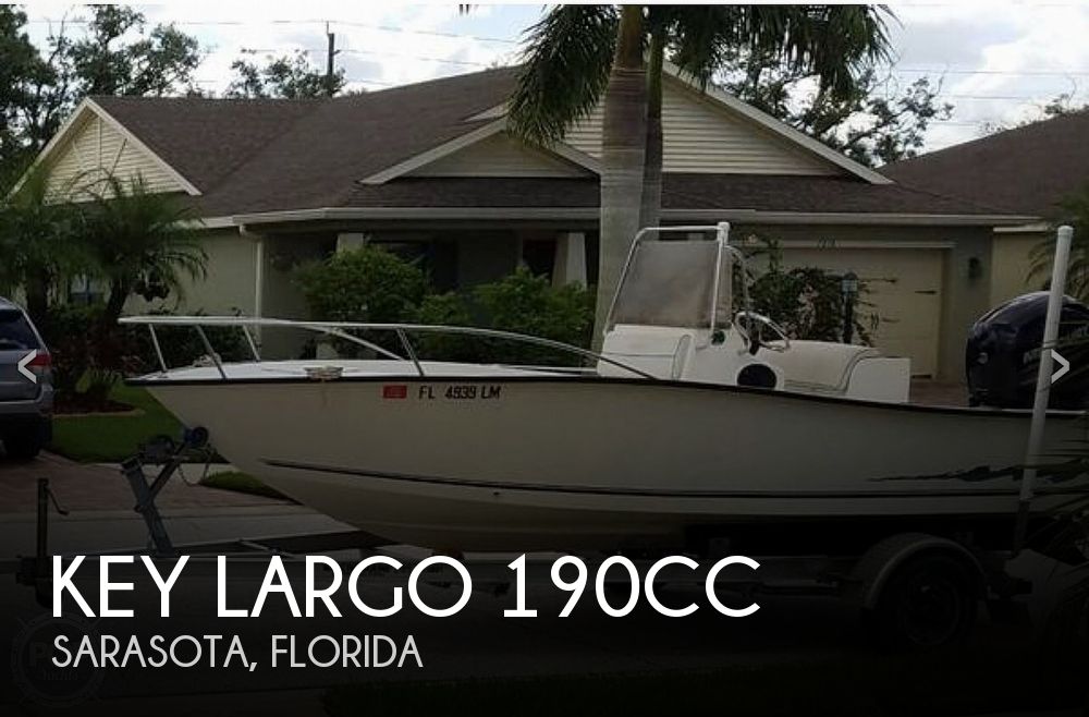 2001 Key Largo 190cc Power boat for Sale in Sarasota, FL
