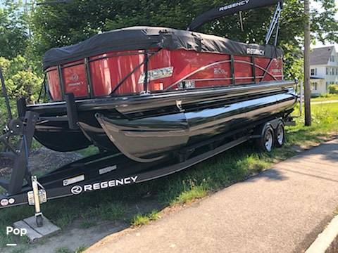 2019 Regency 210 DL3 Pontoon Boat for Sale in Thomaston, ME