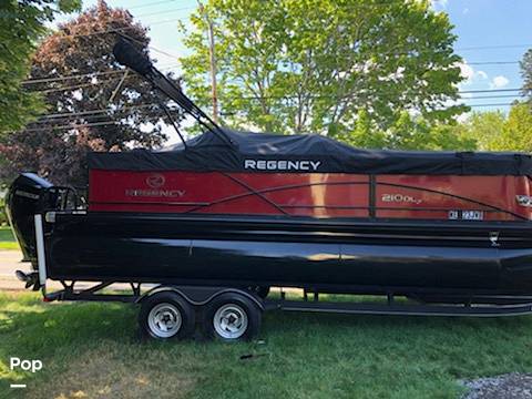 2019 Regency 210 DL3 Pontoon Boat for Sale in Thomaston, ME
