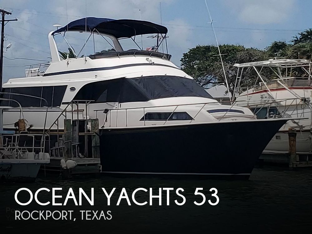 1989 Ocean Yachts 53 Motor Yacht for sale - id:44723