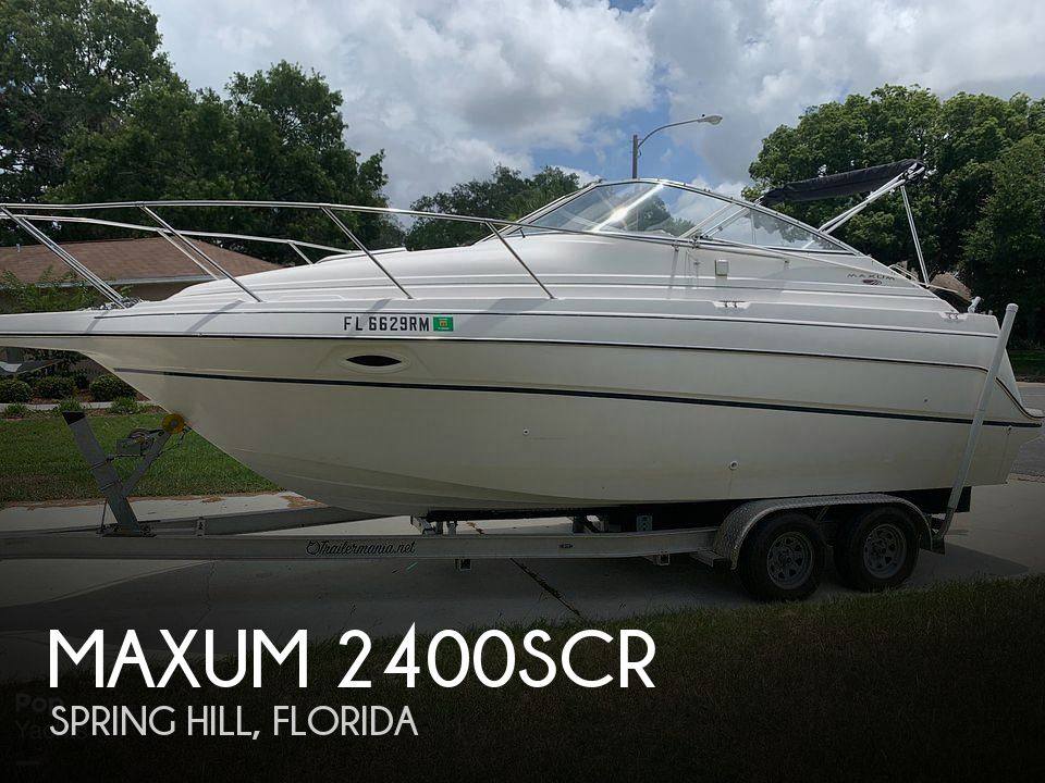 2002 Maxum 2400SCR Power boat for Sale in Port Richey, FL