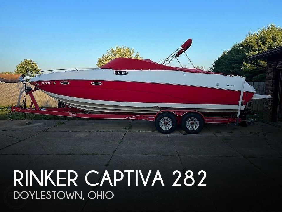2006 Rinker Captiva 282 Power boat for Sale in Doylestown, OH