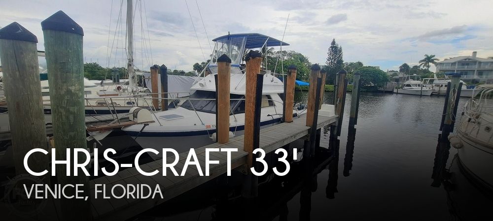 1984 31 foot Chris-Craft Commander Fishing boat for Sale in Venice, FL